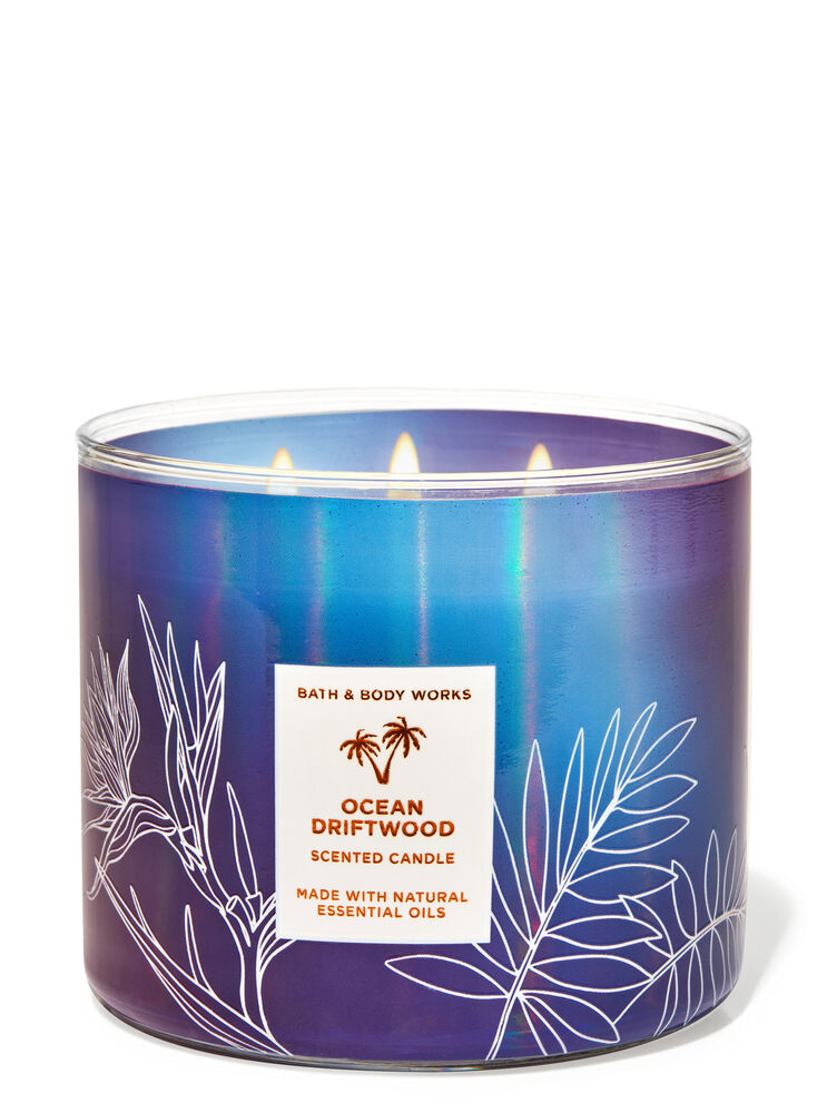 Buy Ocean Driftwood 3-Wick Candle Online | Bath & Body Works Philippines