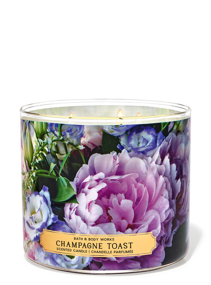 Buy Champagne Toast 3-Wick Candle Online | Bath & Body Works Philippines
