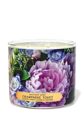Buy Champagne Toast 3-Wick Candle Online | Bath & Body Works Philippines